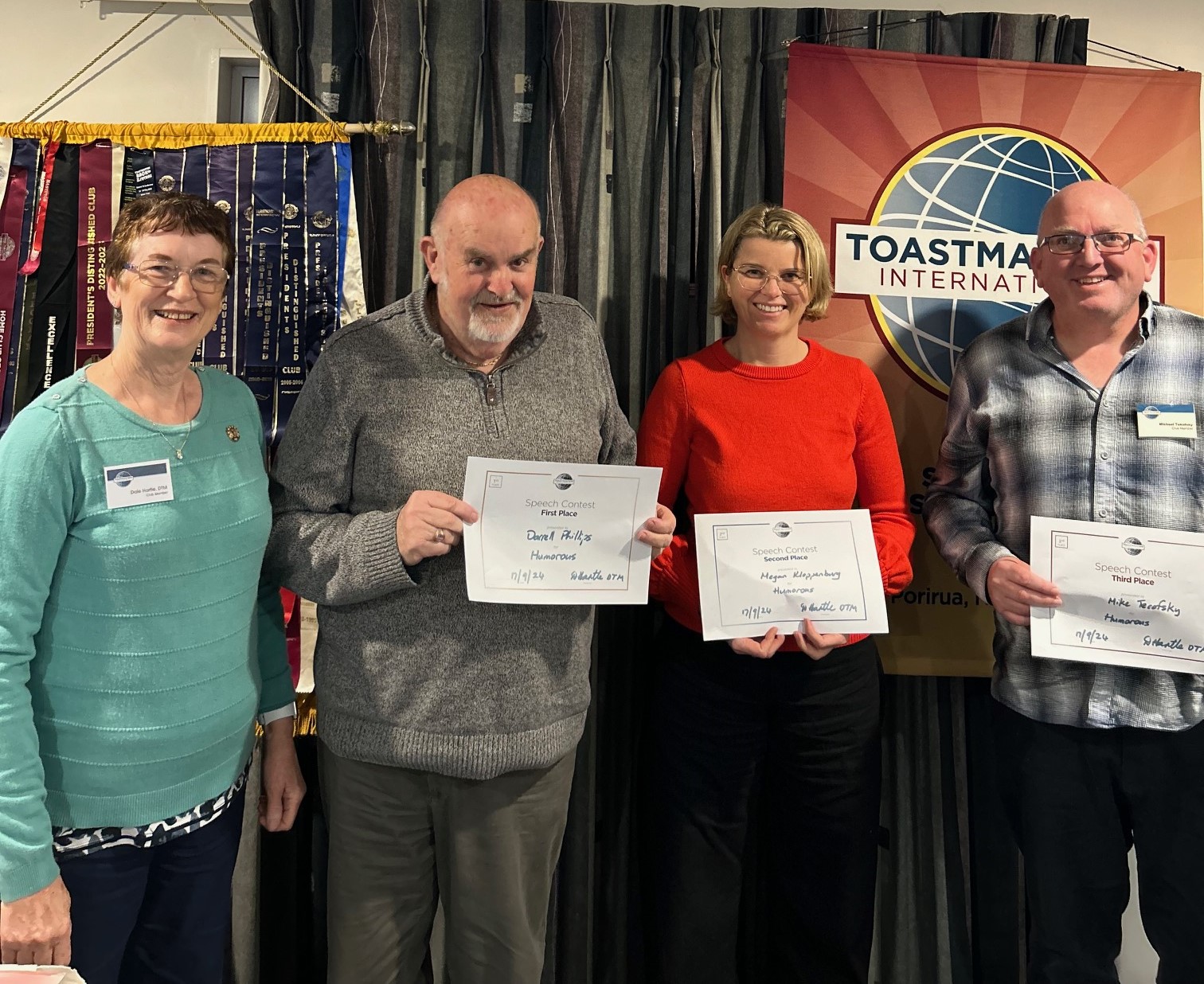 Contest Winners – Spinnaker Toastmasters Club, Plimmerton, Porirua, New ...