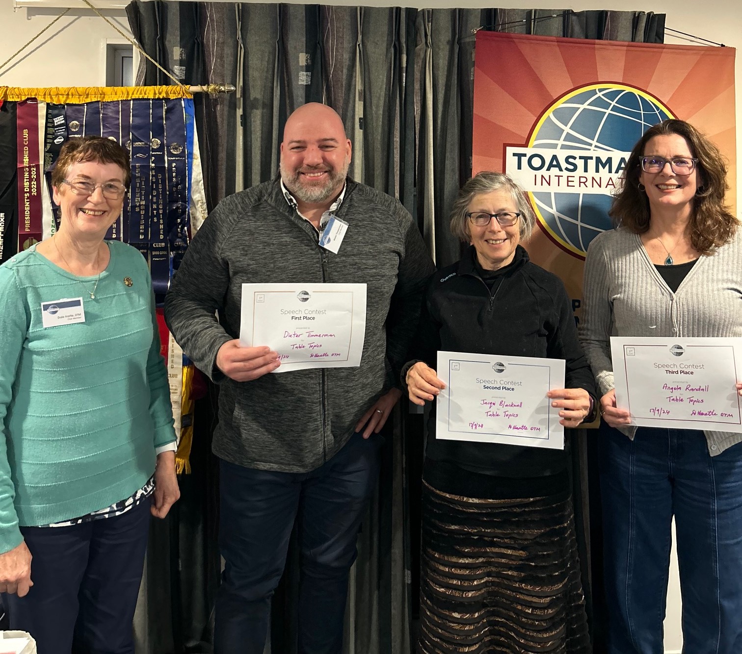 Contest Winners – Spinnaker Toastmasters Club, Plimmerton, Porirua, New ...